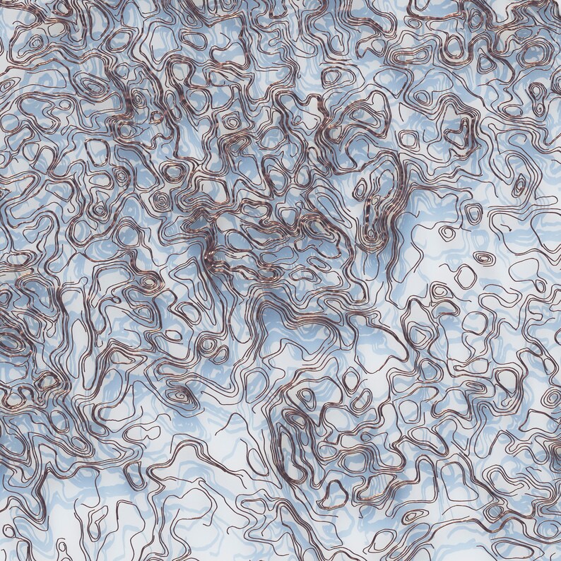 Georgia Copper Wire Stylized Art Relief Map Map Art Cartography Wire Art Inspired Print Decor ...