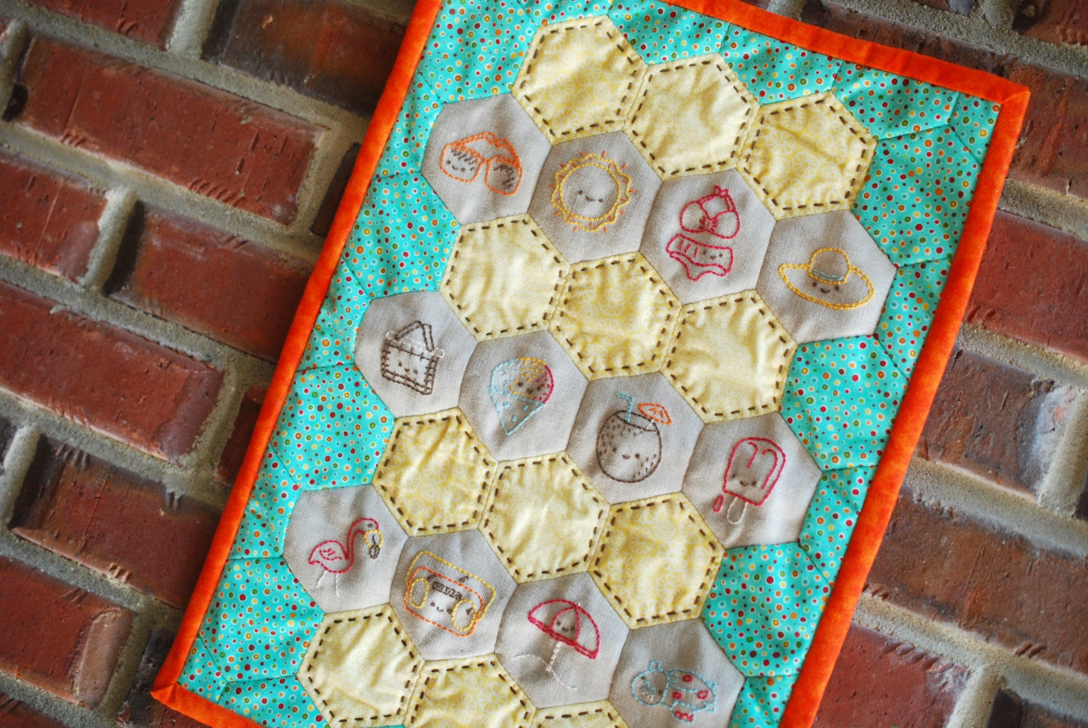 Summer Stitching Club Embroidery Patterns and English Paper - Etsy