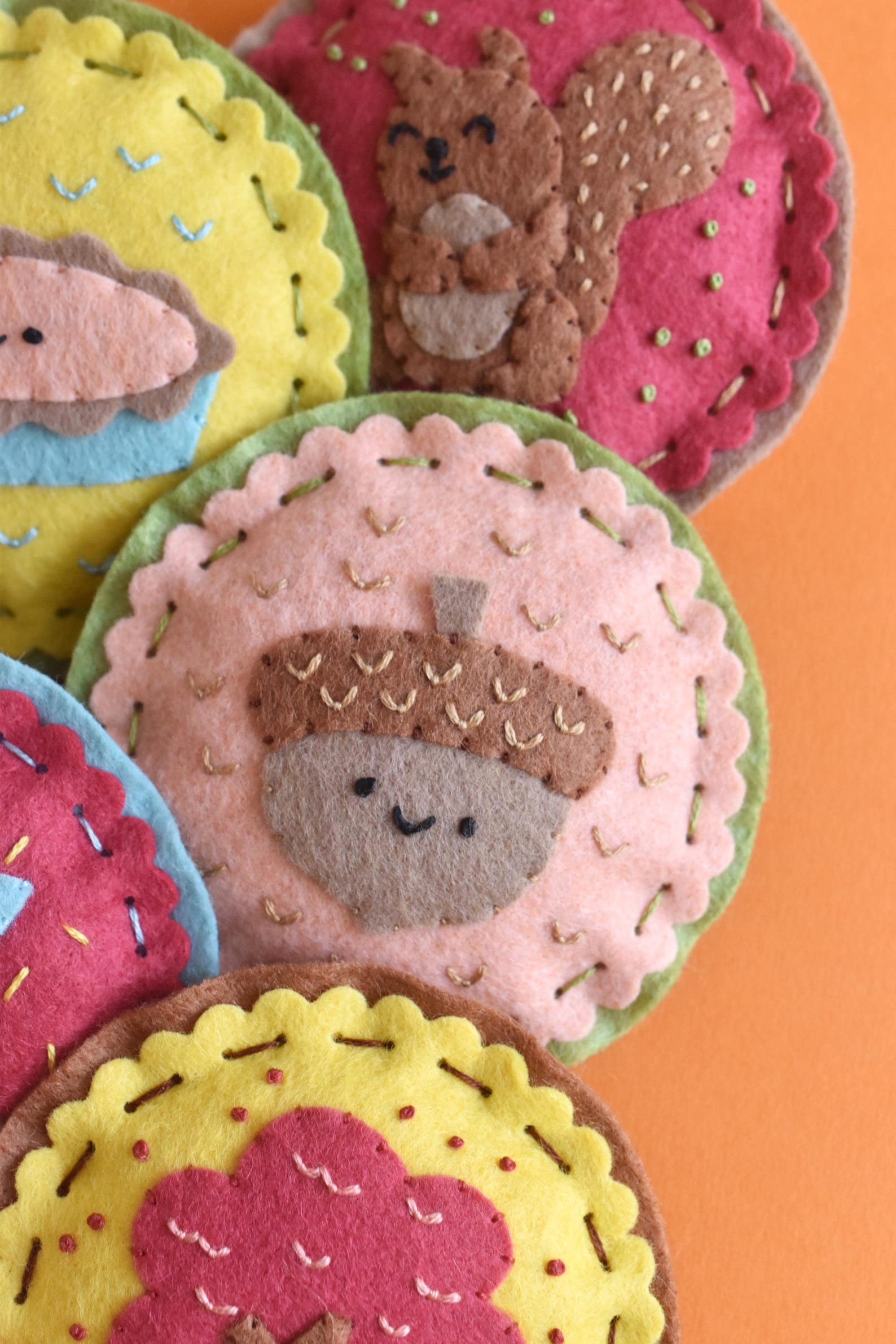 It Felt Like the Seasons Felt Ornament PDF Pattern Bundle - Etsy