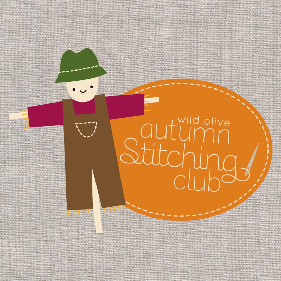 Autumn Stitching Club - Fall Embroidery Patterns and Pillow Project - Etsy