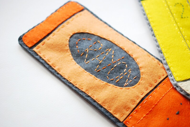 Zip 'em up Pencil Case DIY Project PDF Patterns and - Etsy