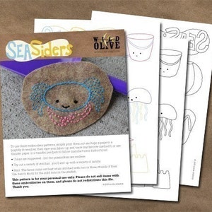 Seasiders - Summer Seaside Downloadable Pattern - Etsy