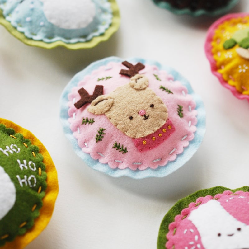 Felt Cozy Ornaments - Etsy