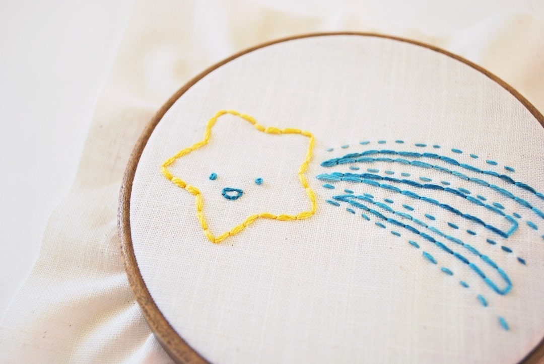 Twinkle Twinkle - Star PDF Embroidery Pattern - Etsy