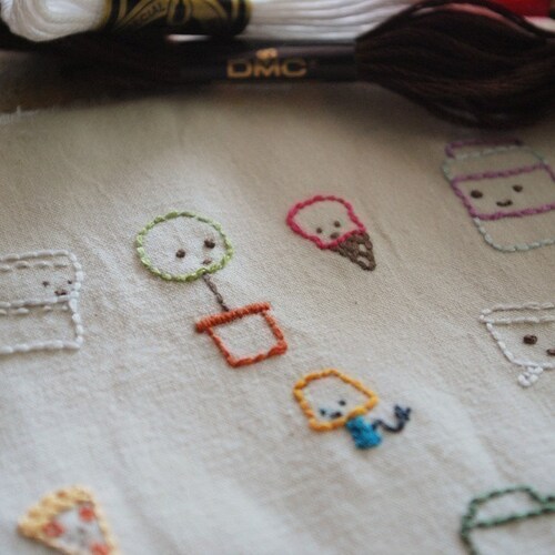 Teeny Tinies Small Object Hand Embroidery Pattern - Etsy