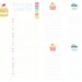Sweet Treats Printable Lists - Etsy