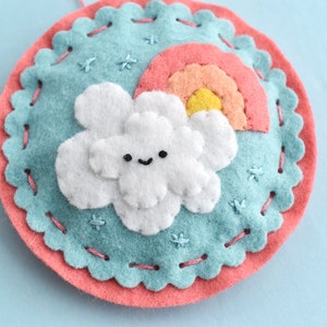 It Felt Like Spring Felt Ornaments - DIY Project With PDF Patterns and ...