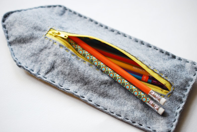 Zip 'em up Pencil Case DIY Project PDF Patterns and - Etsy