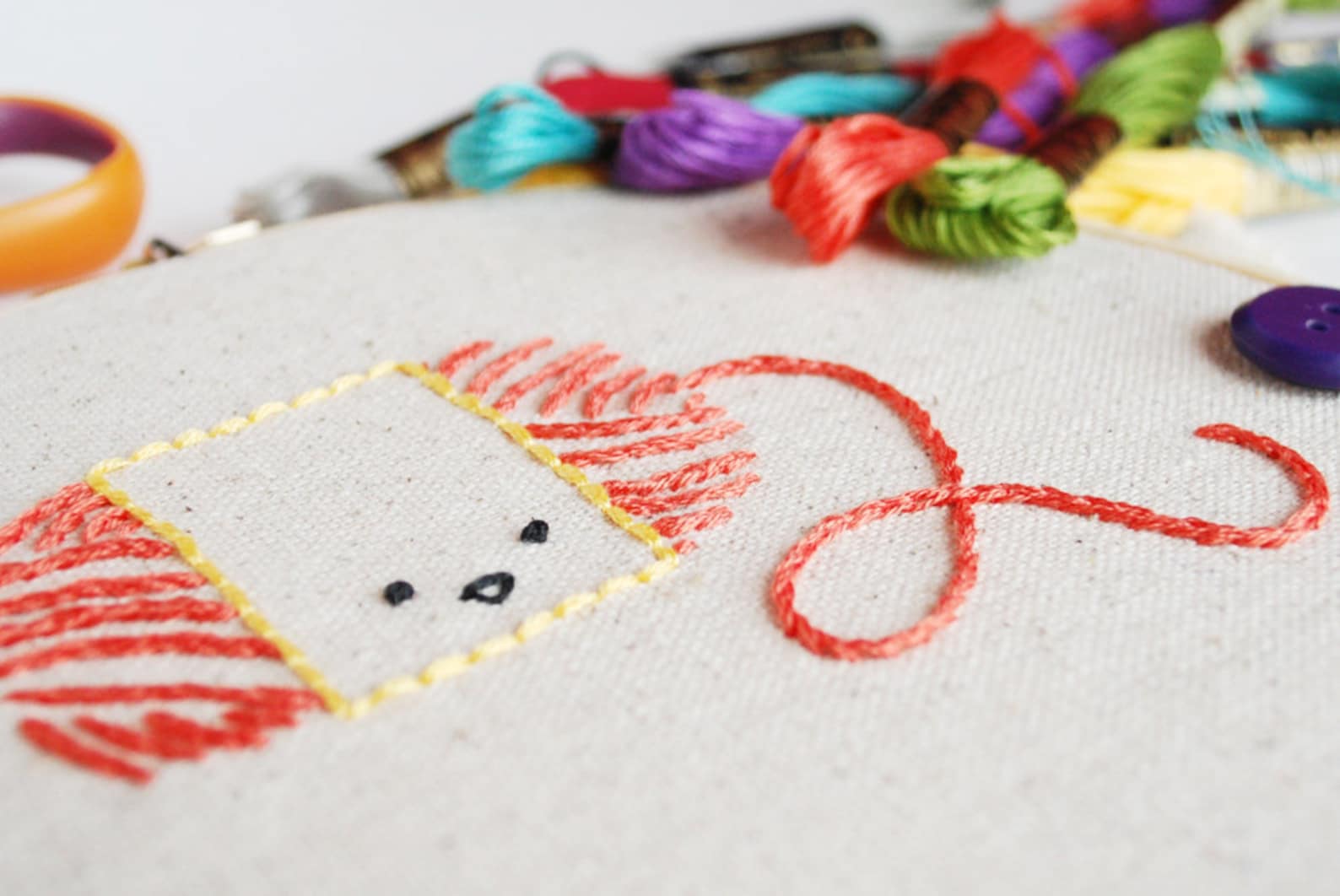 Crafty Characters Digital Hand Embroidery Pattern - Etsy