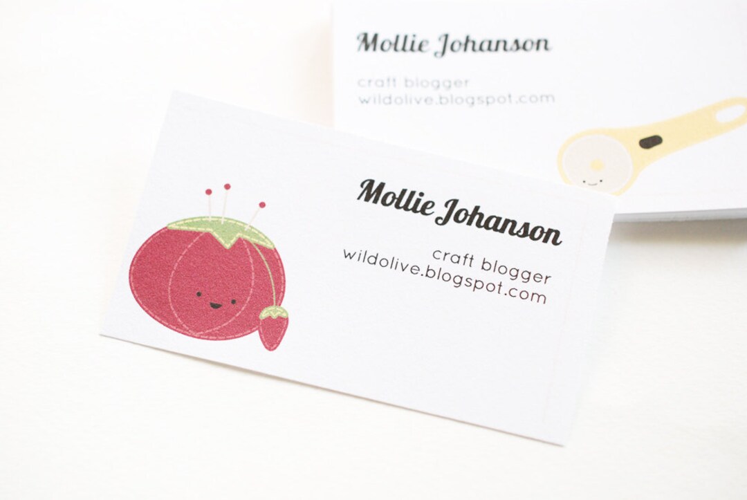 Crafty Characters Printable Calling Cards or Tags - Etsy