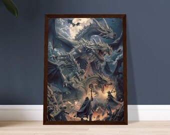 Hellish Rebuke Poster Dungeons and Dragons Tabletop Role Playing DND - Etsy