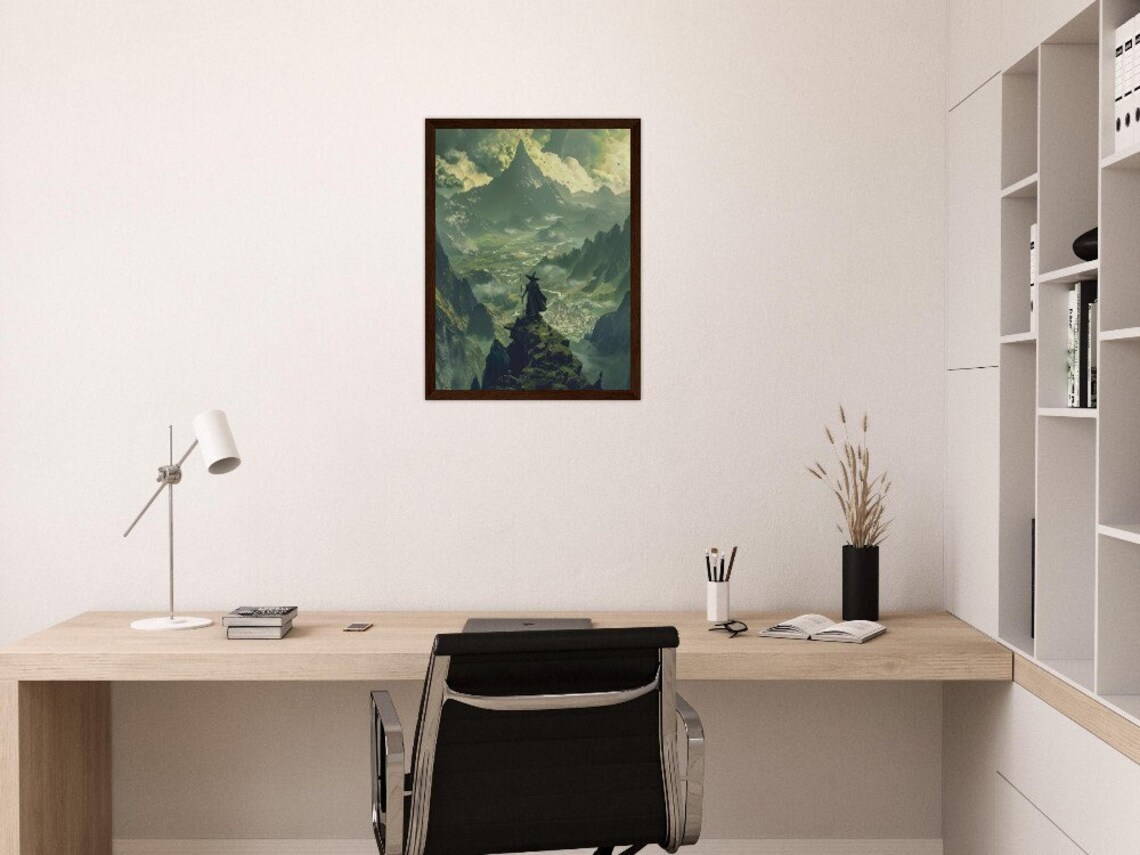 A Wizards Tale Digital Poster Dungeons and Dragons Poster Dnd Poster ...