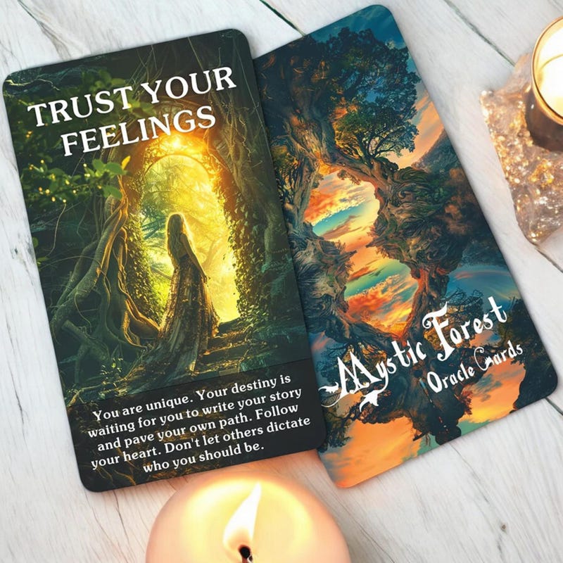 Mini Oracle Deck - Etsy