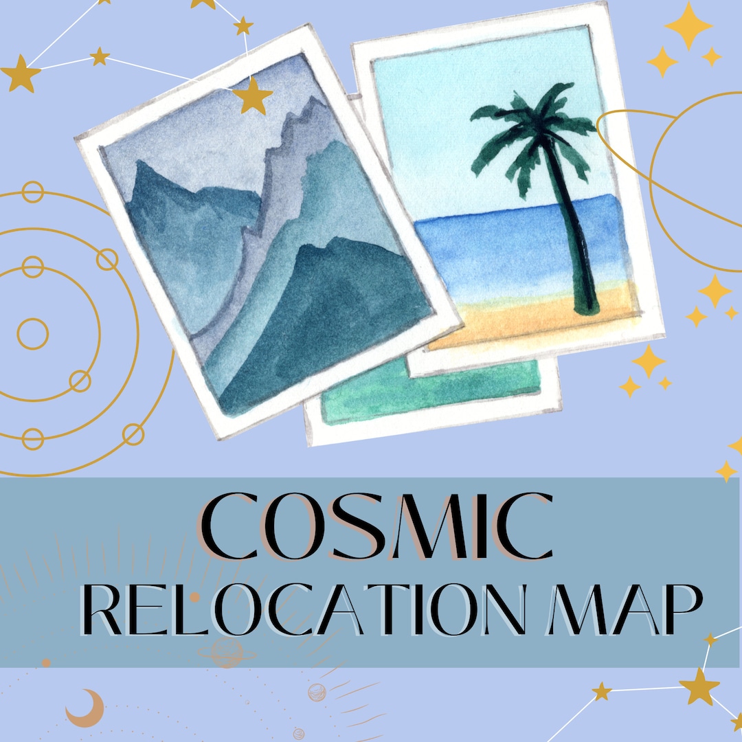 Astrocartography, Relocation Astrology, Natal Chart Interpretation ...