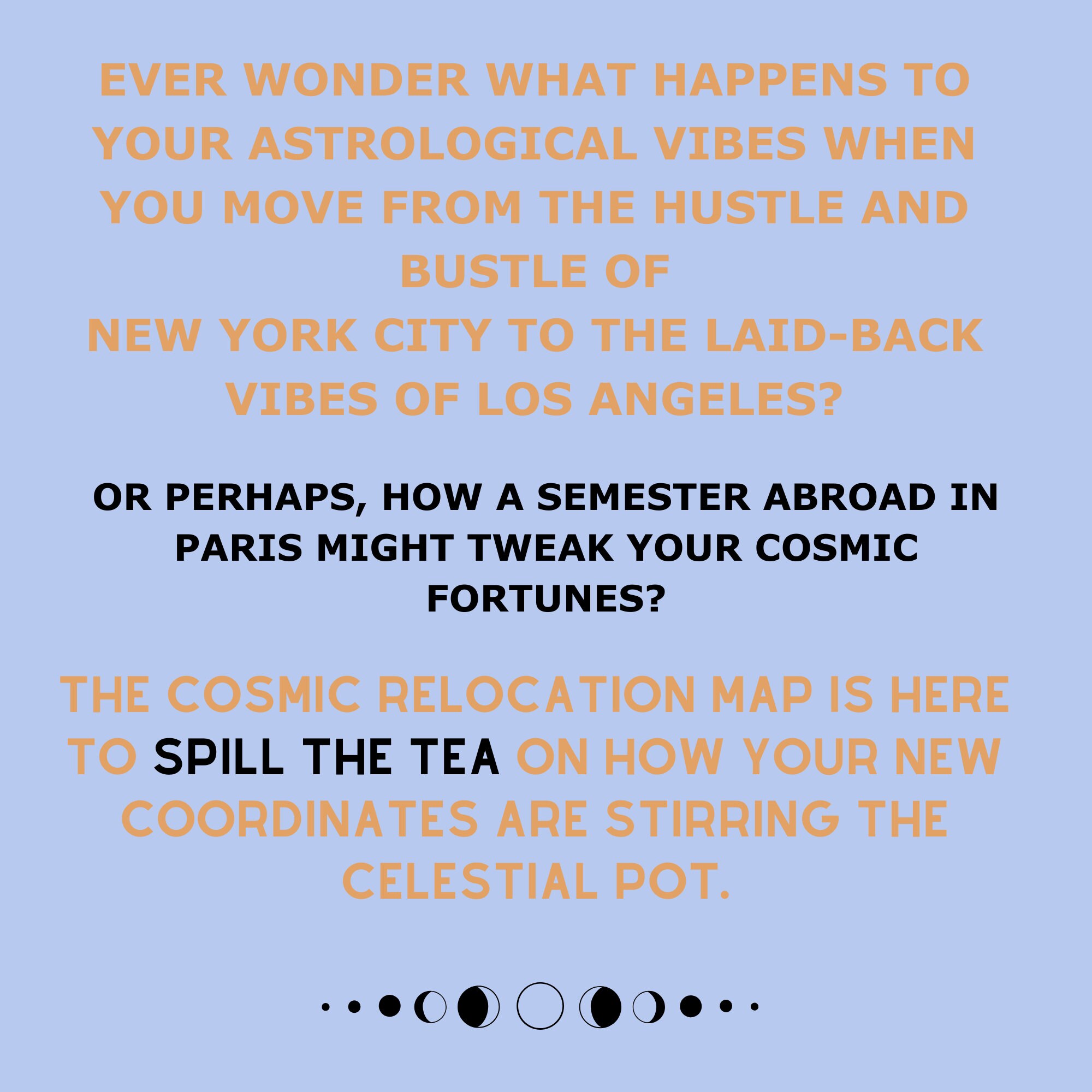 Astrocartography, Relocation Astrology, Natal Chart Interpretation ...