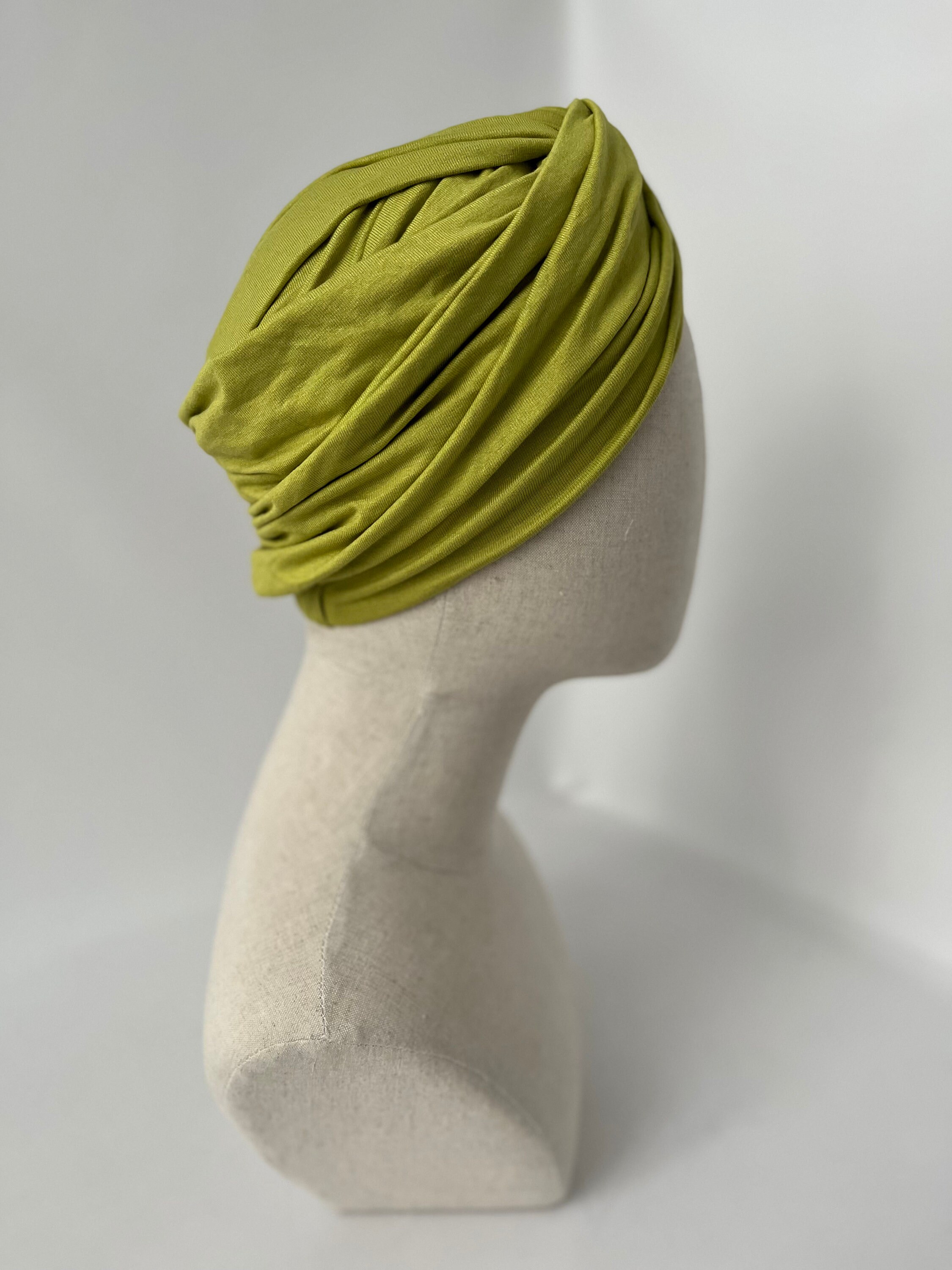 Elegant Summer Turban for Women in Variant Colors. Stylish Hair Wrap ...