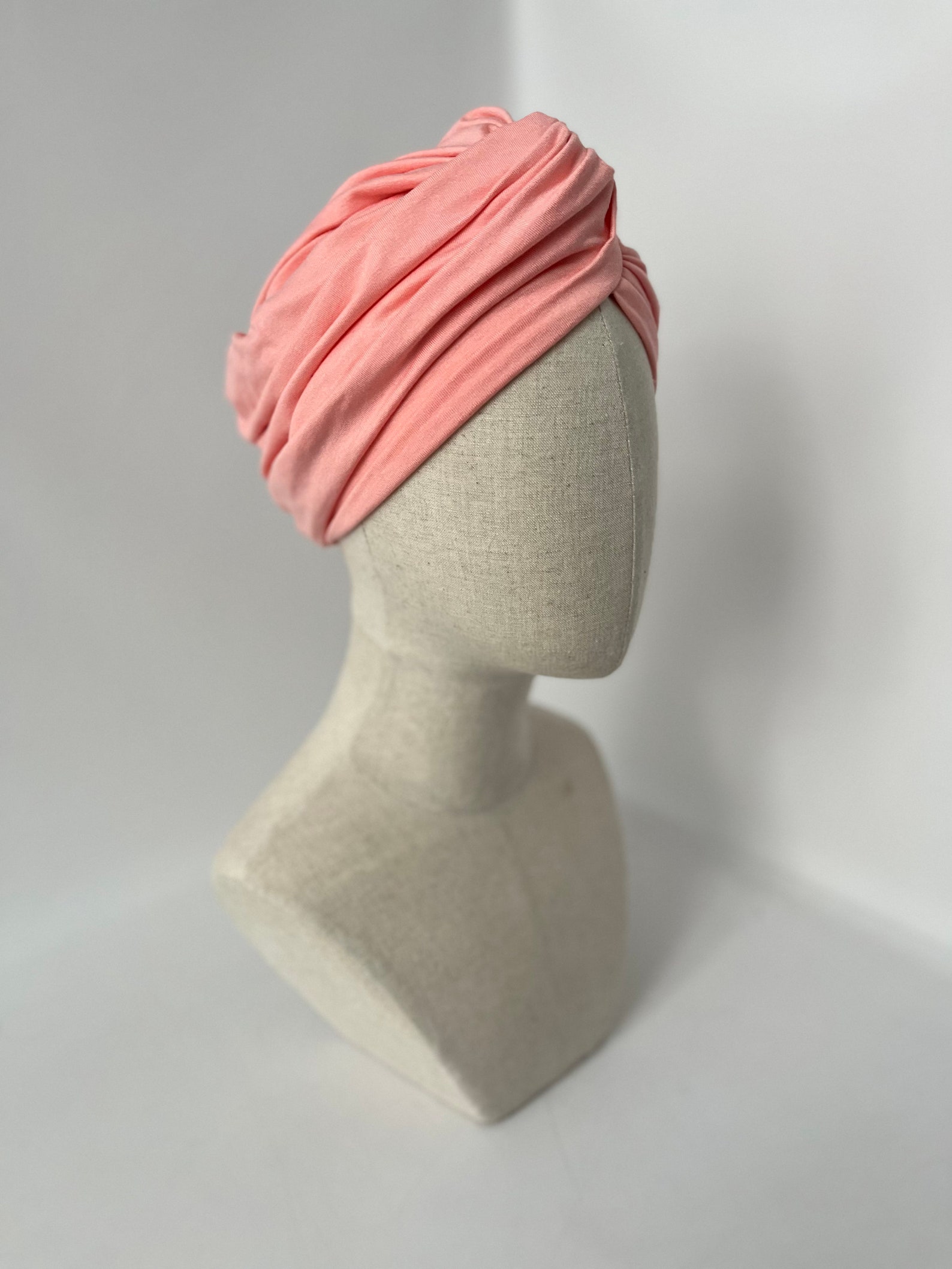 Elegant Summer Turban for Women in Variant Colors. Stylish Hair Wrap ...