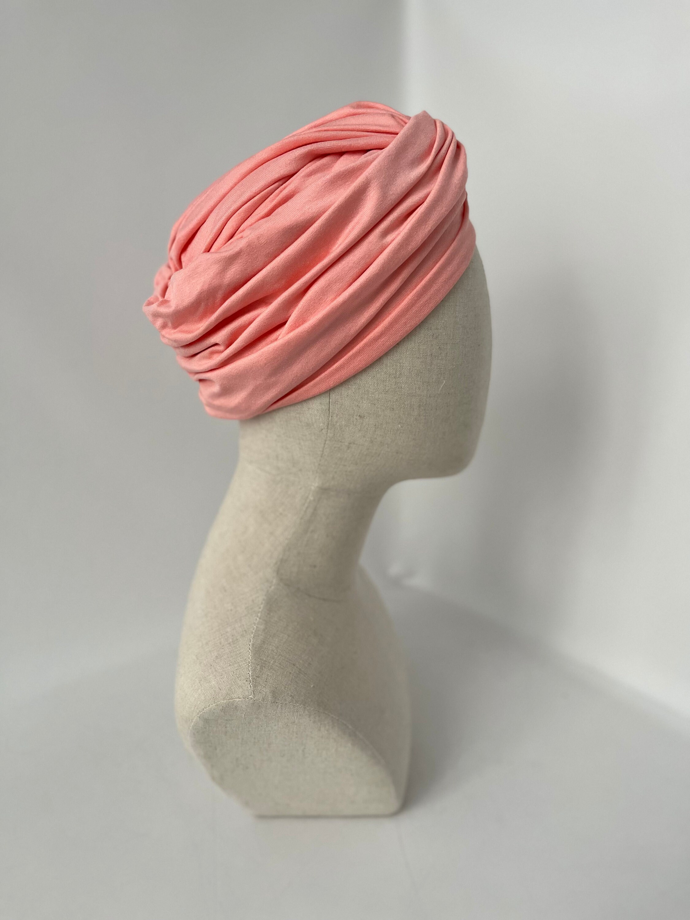 Elegant Summer Turban for Women in Variant Colors. Stylish Hair Wrap ...