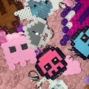 Angelic Grunge Perler Bead Keychains Designs - Etsy
