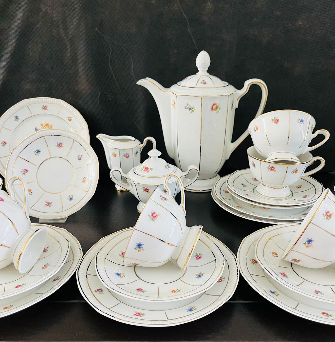 Weimar Coffee Set for 6 Persons - Etsy