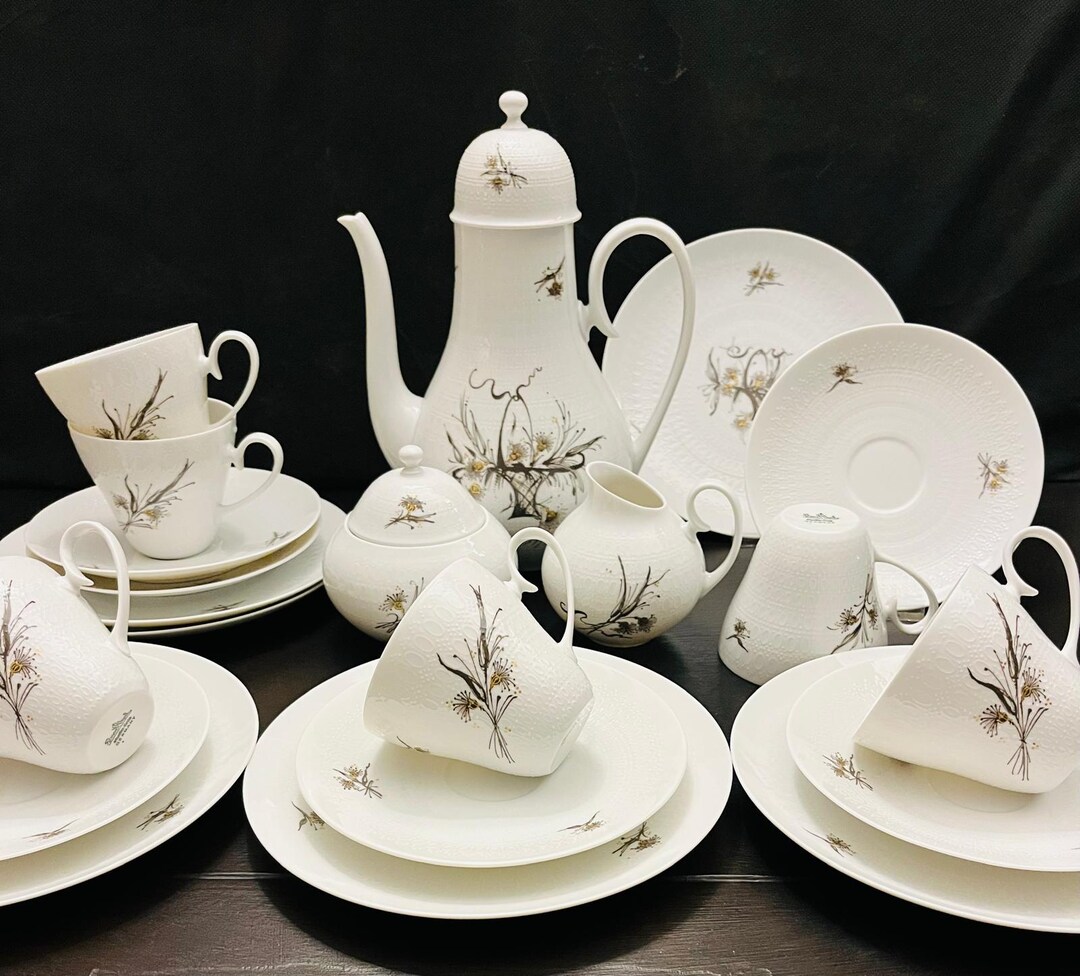 Rosenthal Studio Line Romance Coffee Set for 6 Persons. - Etsy