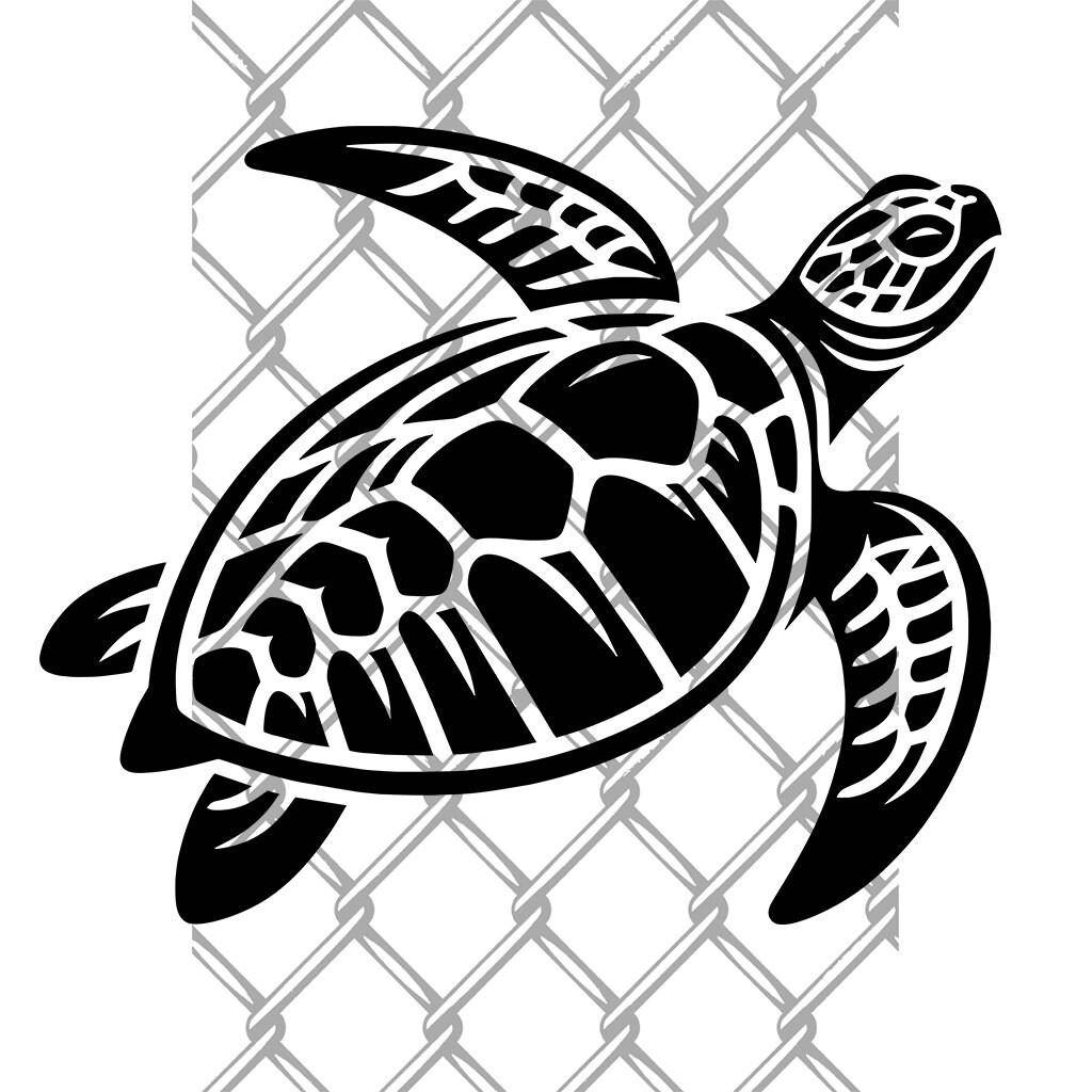 Sea Turtle SVG. Turtle Clipart, Stencil Svg. Ocean Turtle Svg. Turtle ...