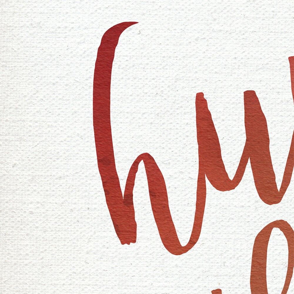 A Little Humility Digital Print • Ombre Watercolor Inspirational Quote ...