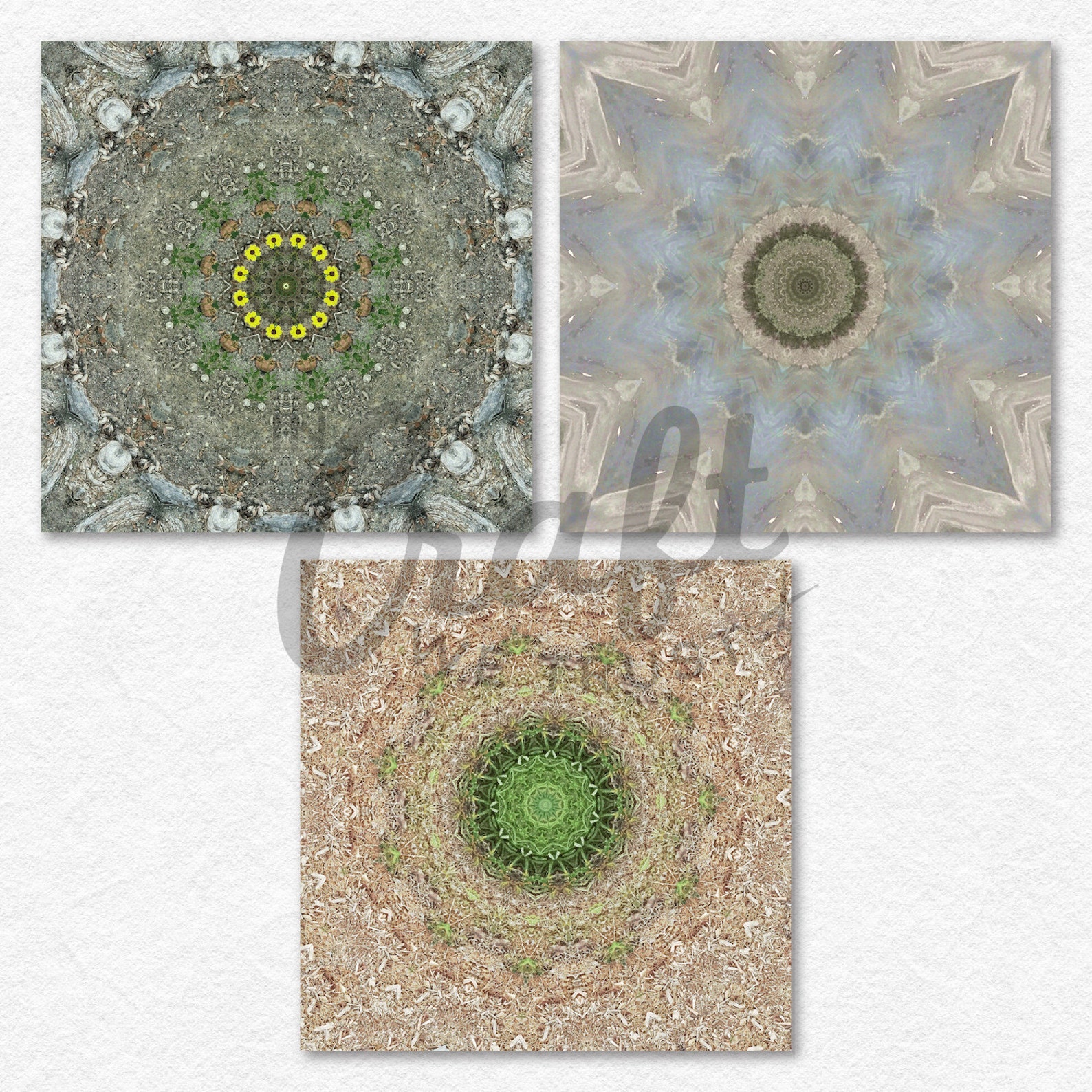 MANDALAS 7-12 Hi-res Circular Pattern Backgrounds • Printable Digital ...