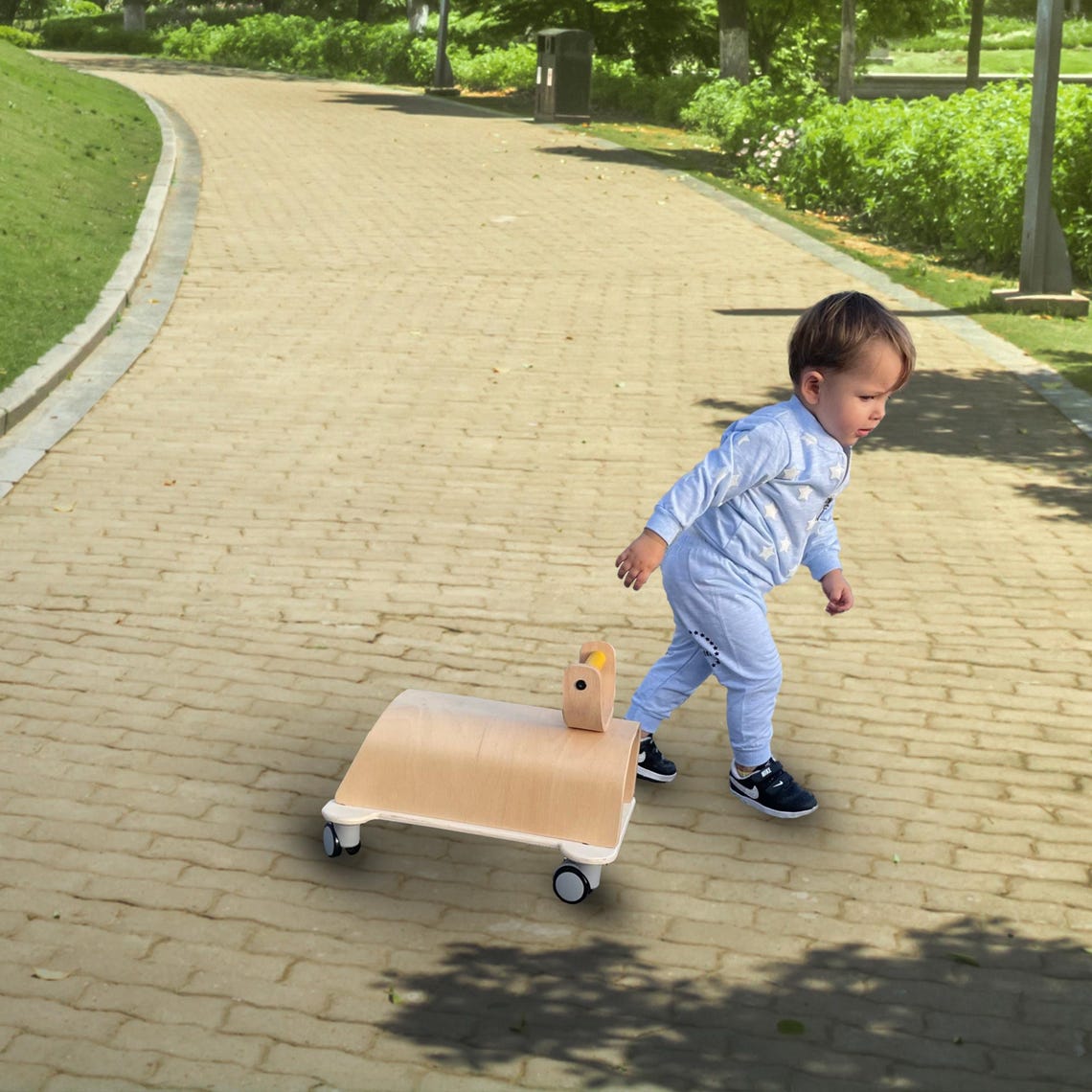 CUTE BABY WALKER Baby Walker With Storage Part, Ride on Baby Push ...