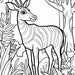 Into the Wild: Jungle Animal Coloring Book | Coloring Materials for All ...