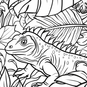 Into the Wild: Jungle Animal Coloring Book | Coloring Materials for All ...