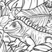 Into the Wild: Jungle Animal Coloring Book | Coloring Materials for All ...