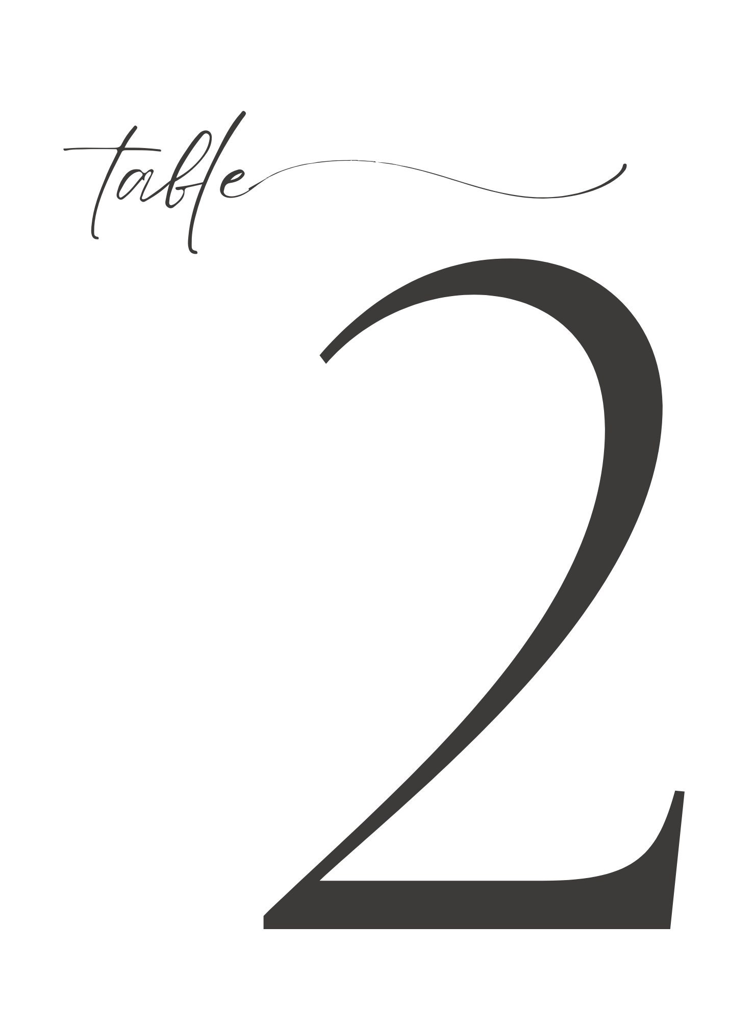 Classy and Elegant Table Numbers for Wedding 1-20 - Etsy