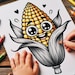 Coloring Pages for Kids - 50 Fruits and Vegetables Printable ...