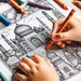 World Landmarks Coloring Pages – 50 Famous Monuments (PDF) - Etsy