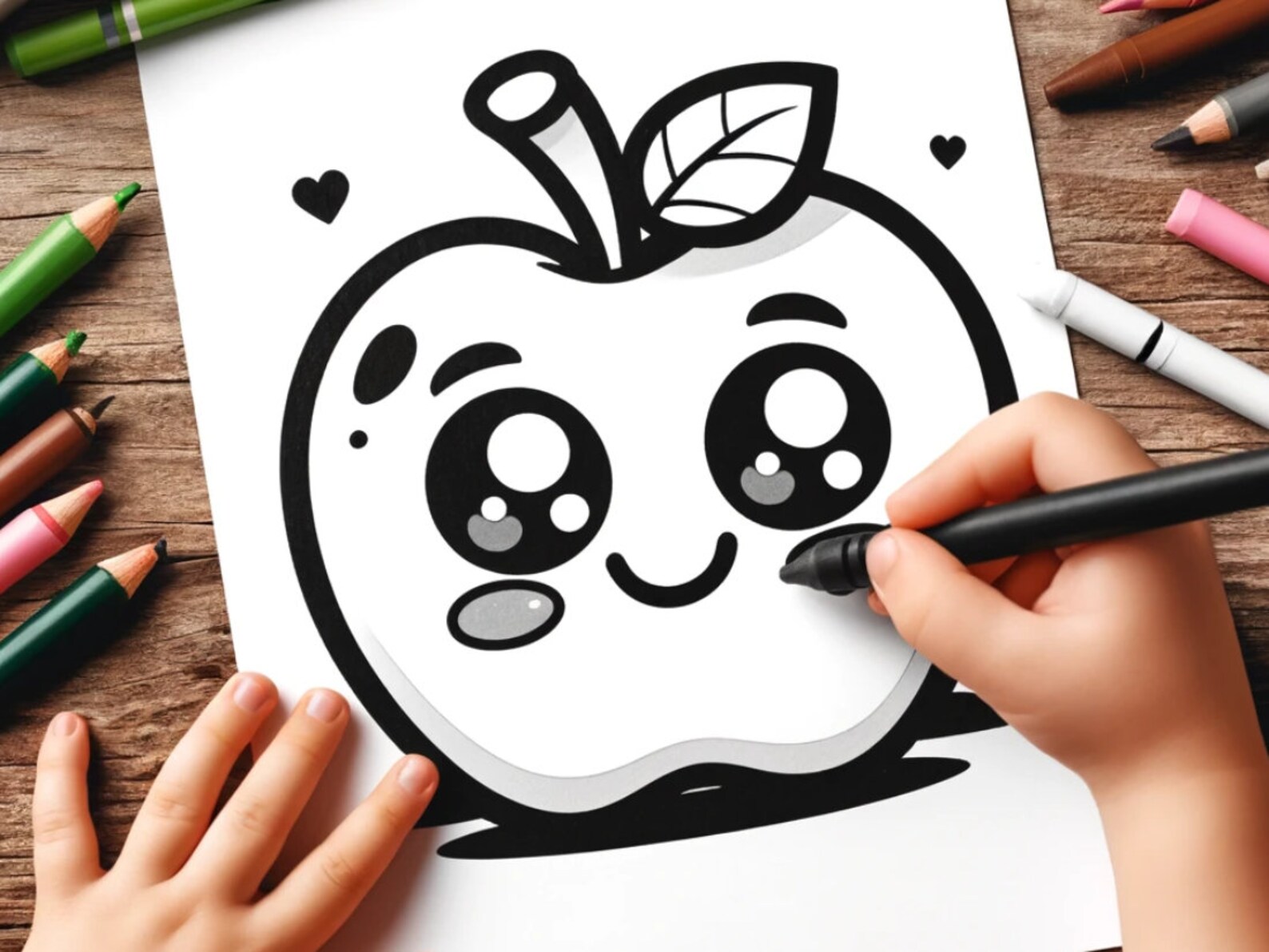 Coloring Pages for Kids - 50 Fruits and Vegetables Printable ...