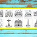 World Landmarks Coloring Pages – 50 Famous Monuments (PDF) - Etsy