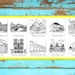 World Landmarks Coloring Pages – 50 Famous Monuments (PDF) - Etsy