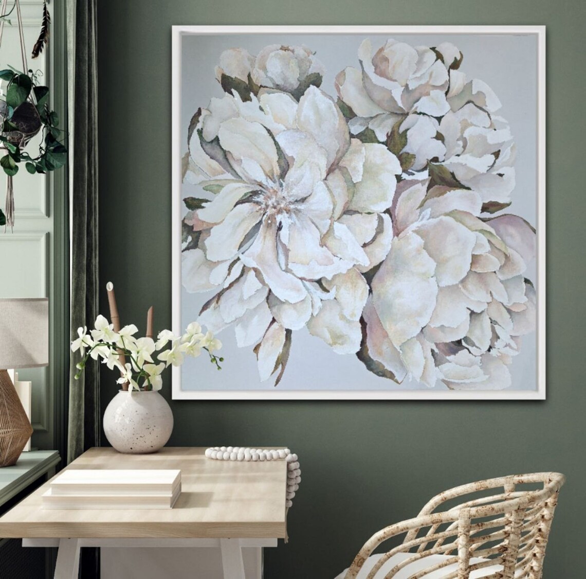 Purity - Art by Tetianahoretsart, 100 Cm X 100 Cm, Impressionism ...