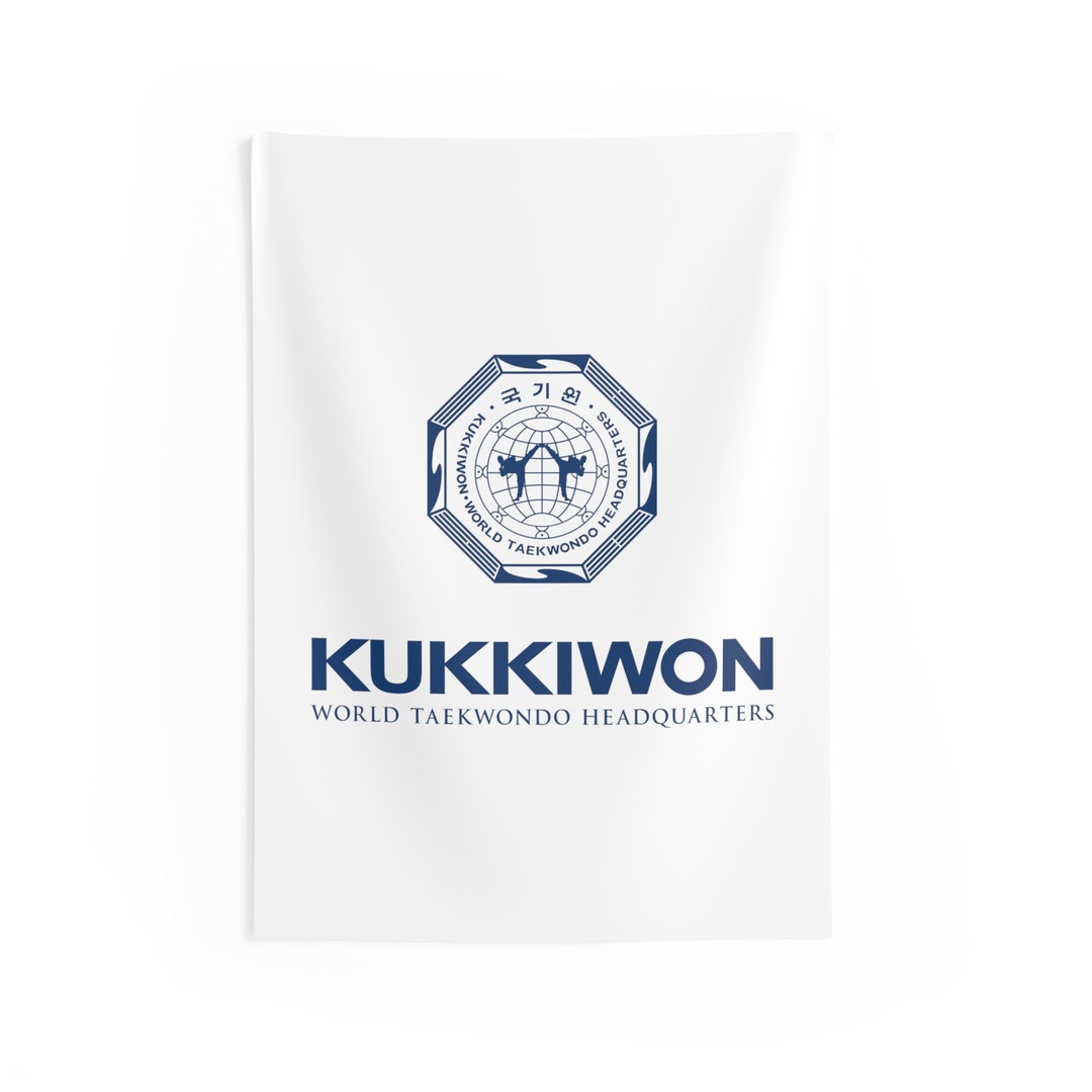 Kukkiwon Flag Tribute: Symbol of Taekwondo Excellence - Etsy