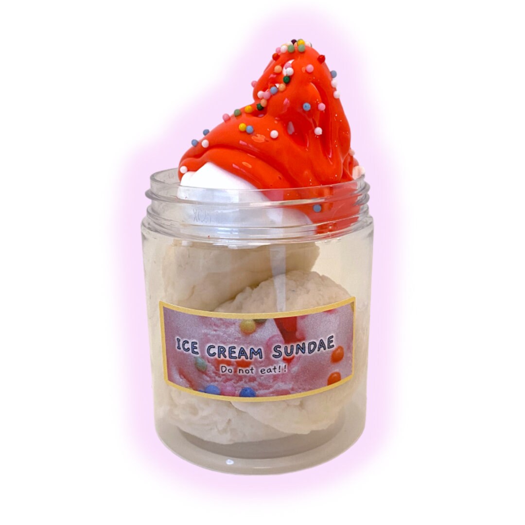 Ice Cream Sundae Slime assembly Kit - Etsy