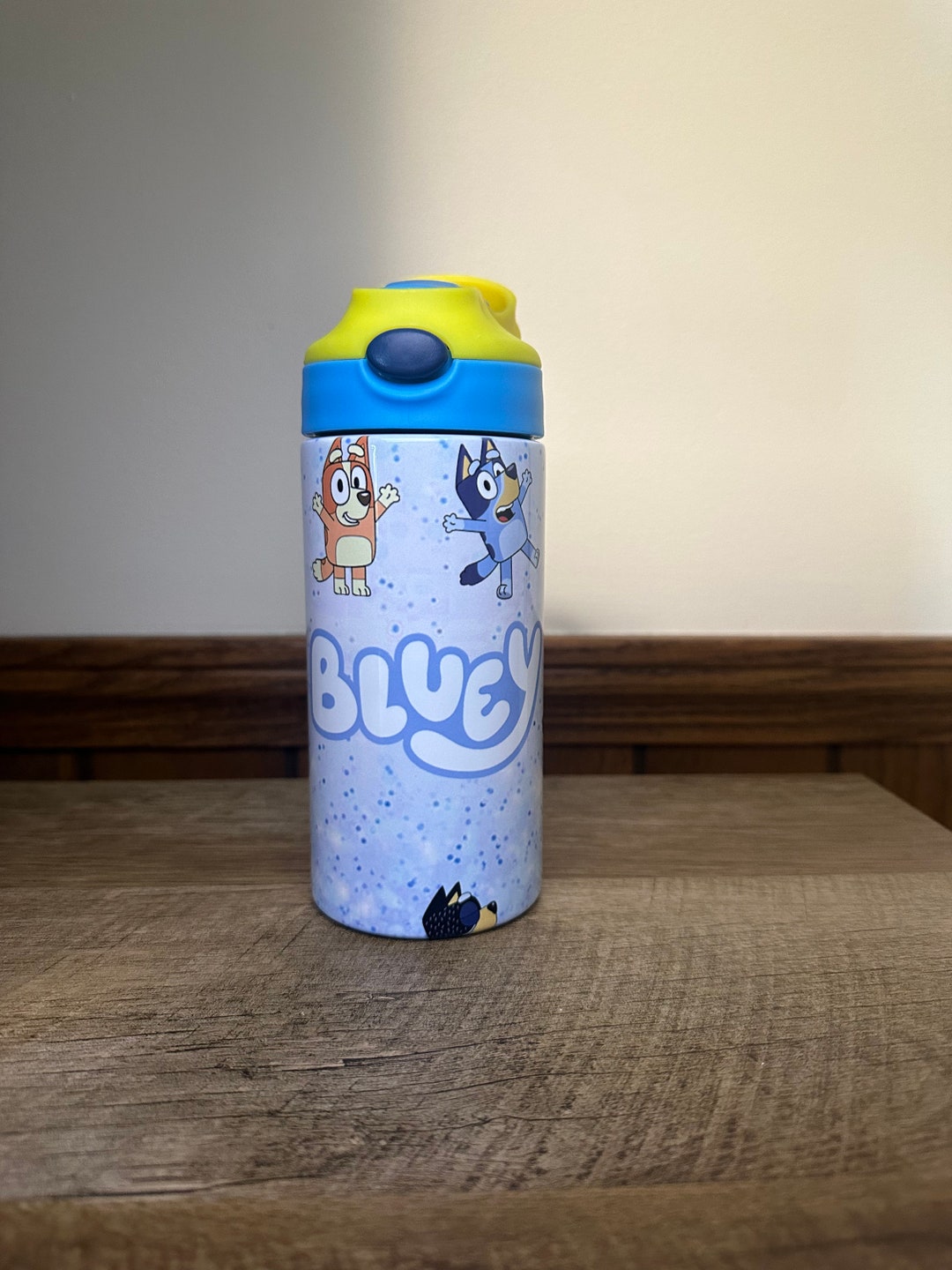 Bluey 12 Oz Kids Spill Proof Sippy Cup - Etsy