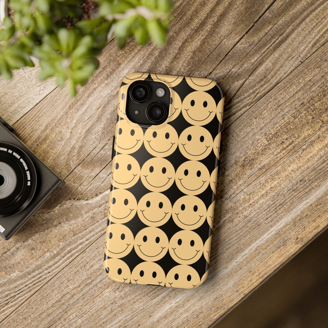 Smiley Phone Case, Happy Phone Case, Funny Phone Case - Fun and ...