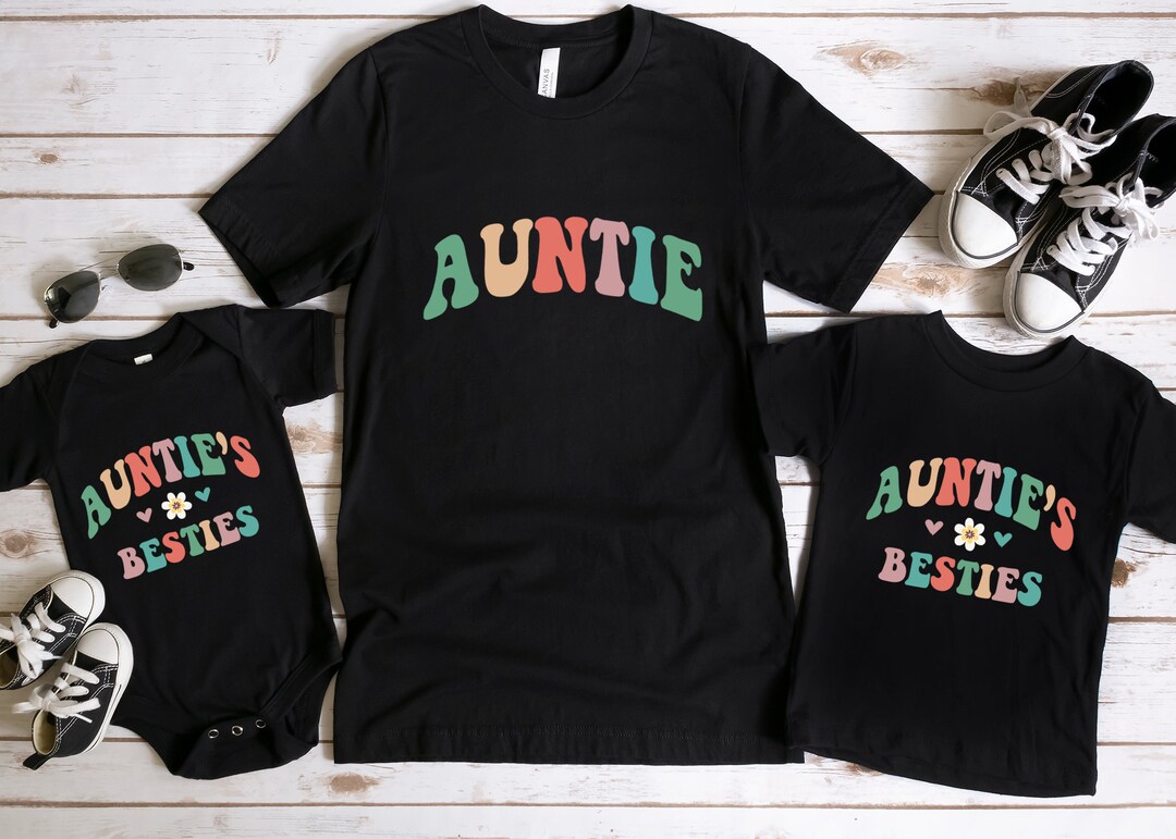 Personalized Auntie and Bestie Matching Set for Aunt Uncle Nephew and ...
