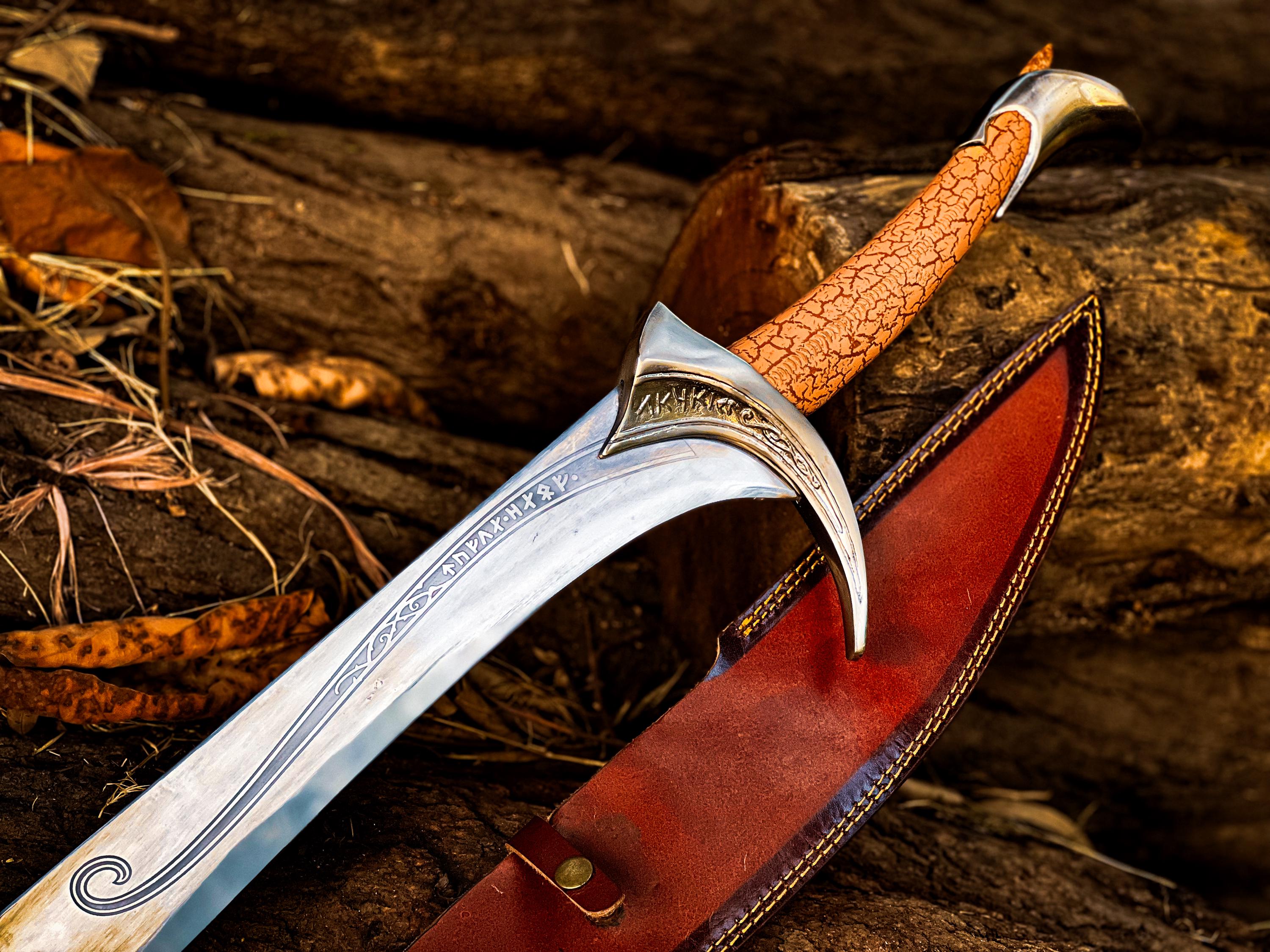 The Hobbit Orcrist Handmade Replica Sword OF THORIN OAKENSHIELD With ...