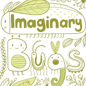 Imaginary Bugs Coloring Book - Etsy