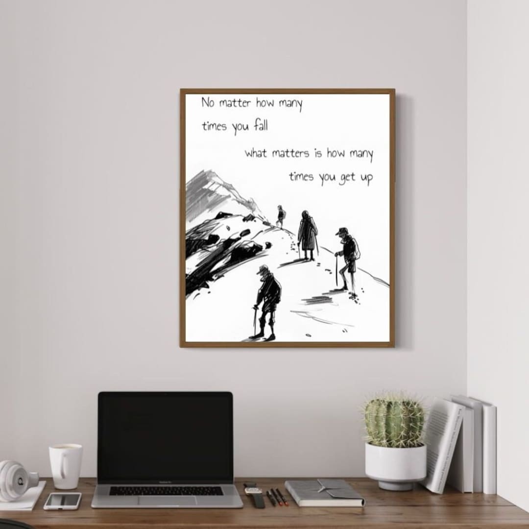Motivational Poster for Achieving Goals and Success, Aesthetic Room ...