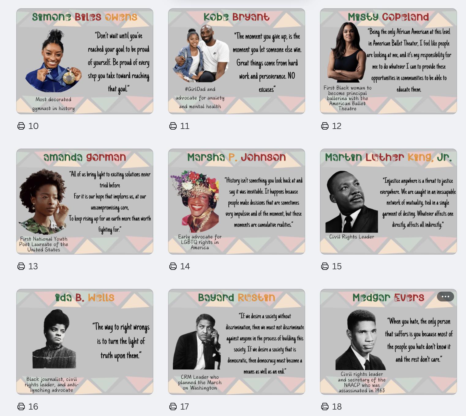 Black History Month Bulletin Board - Etsy