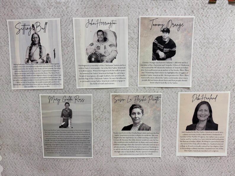 Native American Heritage Month Bulletin Board - Etsy