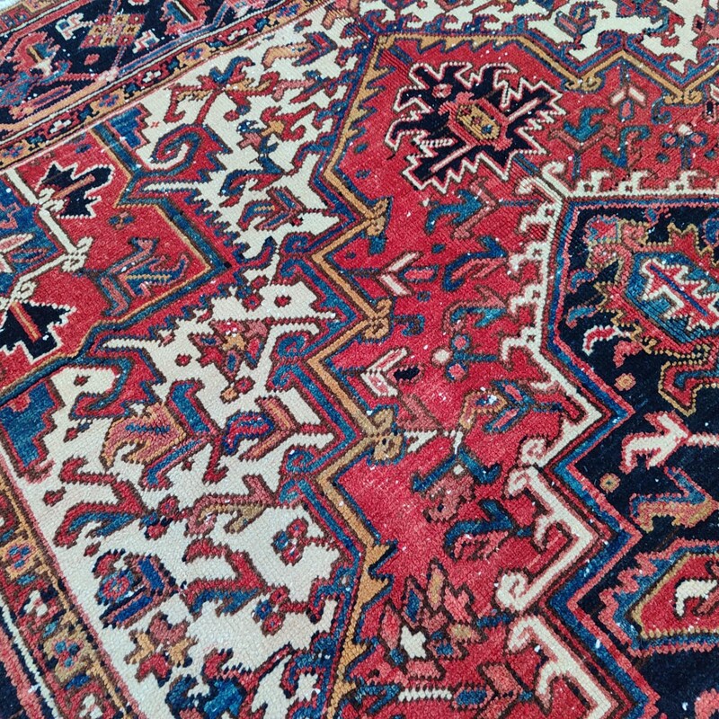 Red Persian Rug - Etsy